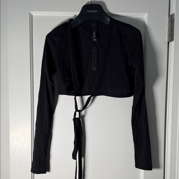 SKIMS | Tops | Skims X Nike Wrap Top | Poshmark
